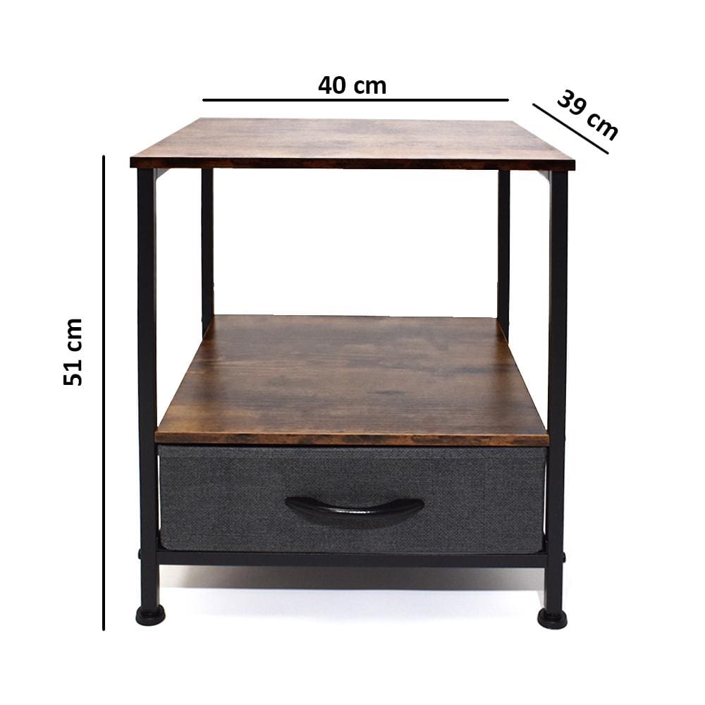 Urban Design Storage Lamp or Side Table - Furnished With Style