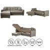 Austin Corner Sofabed - Light Brown - Furnished With Style